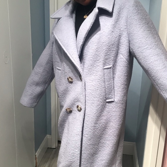 Addition Elle | Jackets & Coats | Bnwt Baby Blue Oversized Winter Coat ...